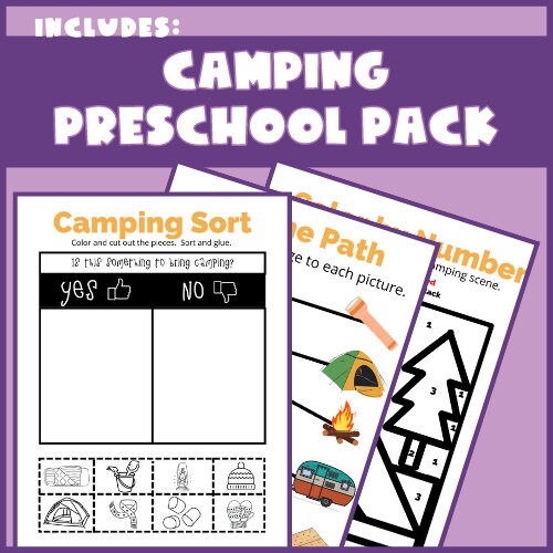 Summer Preschool Bundle, Printable Worksheets, Preschool Activities ...