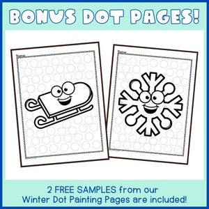 Winter No Prep Preschool Activity Pack: Print and Go - Etsy