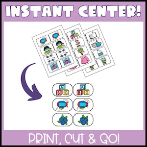 BL Blend Memory Game, Print and Go Spelling Activity - Etsy