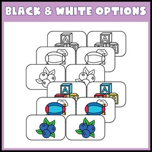 BL Blend Memory Game, Print and Go Spelling Activity - Etsy