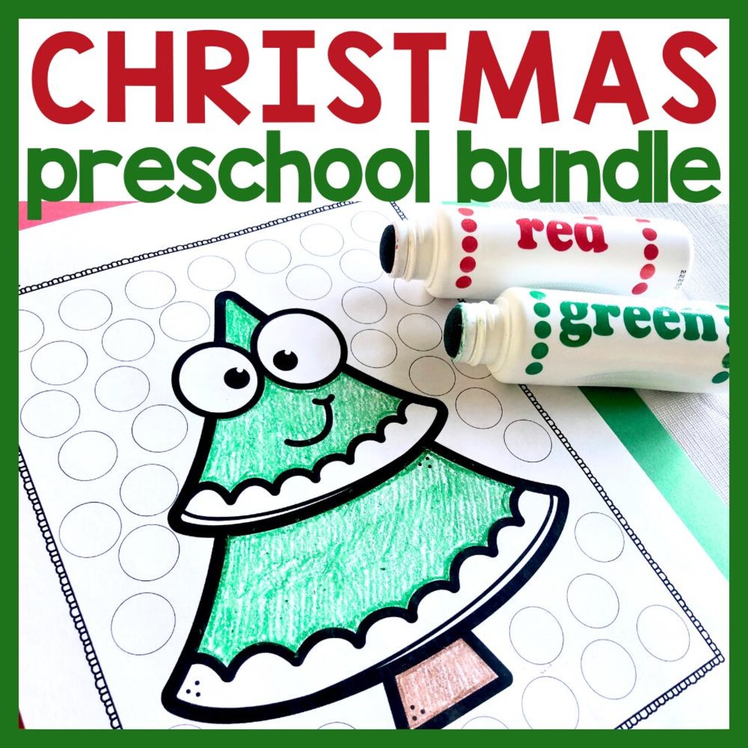 December Pre-k Worksheets - Christian Christmas Preschool Morning Work ...