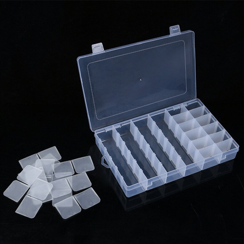 6 Sizes 3/6/15/24/28/36 Compartments Divided Storage - Etsy