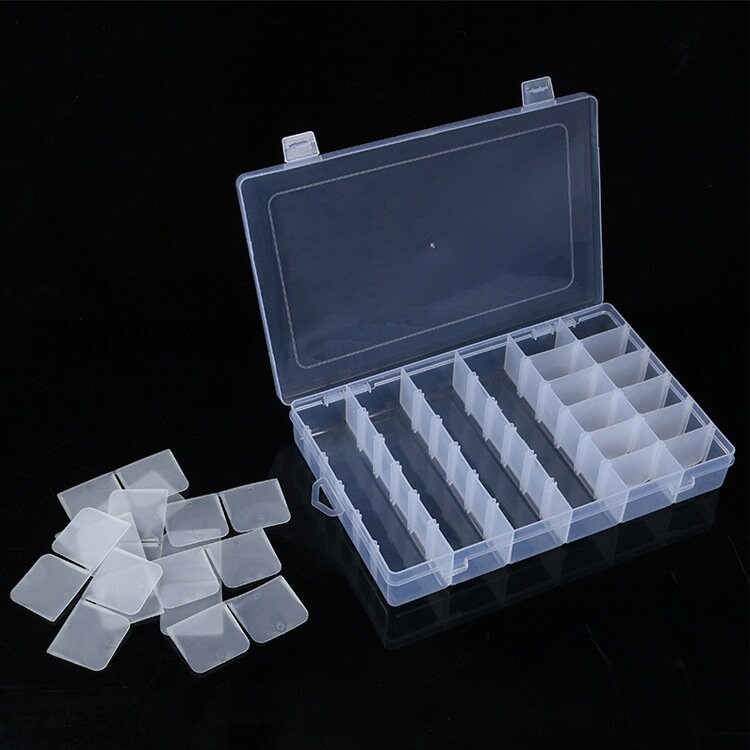 6 Sizes 3/6/15/24/28/36 Compartments Divided Storage Containers for ...