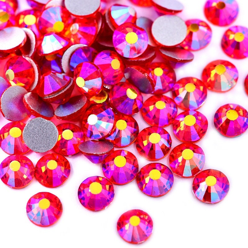 1440pcs Rhinestones Glass Non-hotfix 2 3 4 5 6 Mm Bling - Etsy