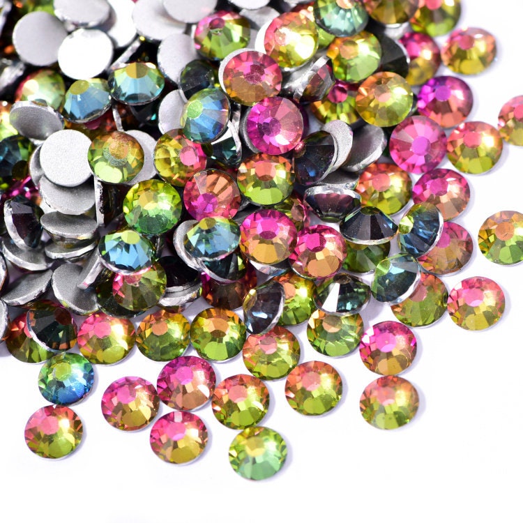 1440pcs Rhinestones Glass Non-hotfix 2 3 4 5 6 Mm Bling - Etsy
