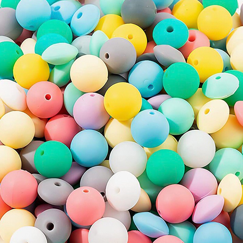 Silicone Beads Bulk 12mm Round Siicone Beads 10-100pcs | Etsy