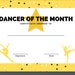 Editable Dance Studio Awards: Printable Certificate Templates (instant ...