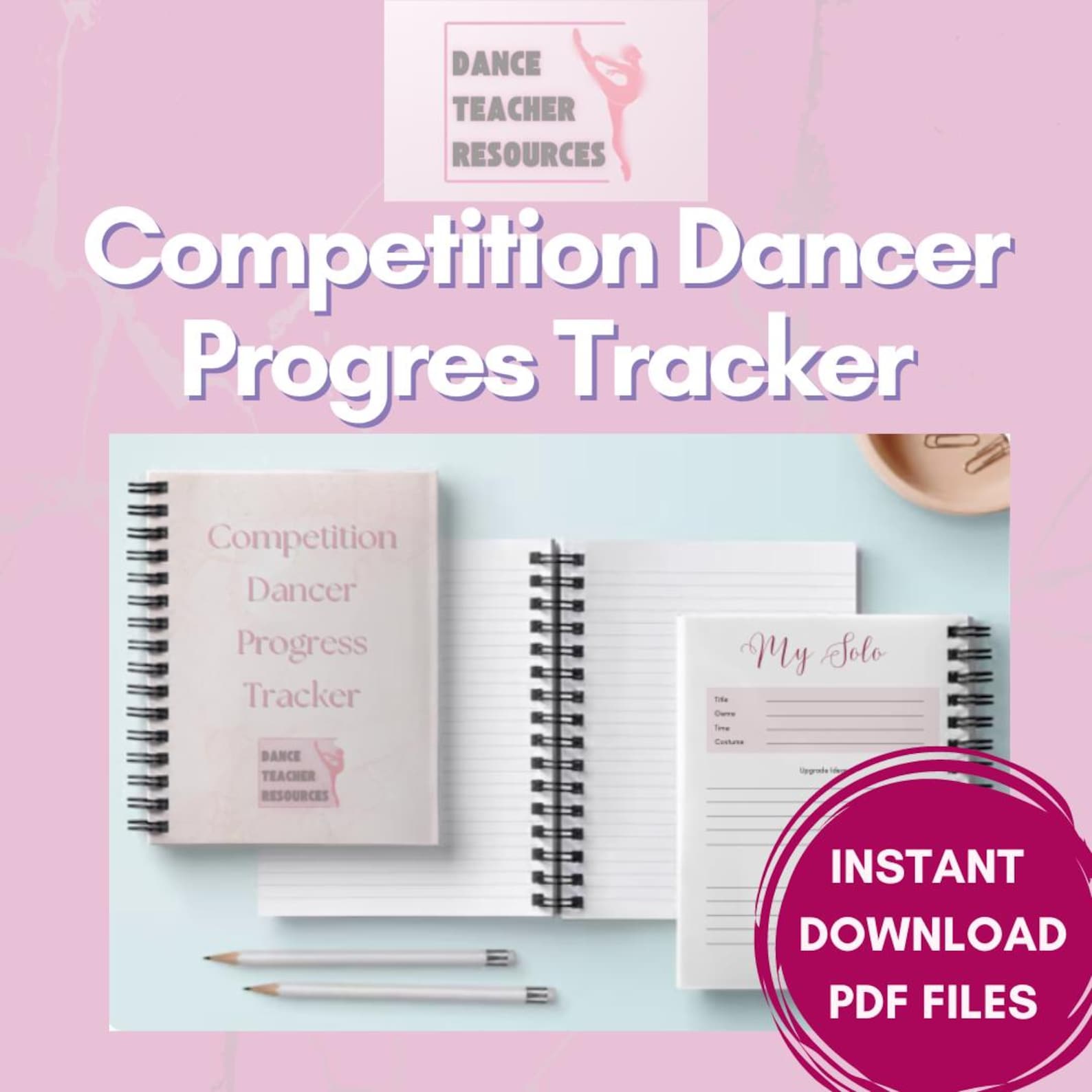 Competition Dancer Progress Tracker for Dance Studio Owners Teachers ...
