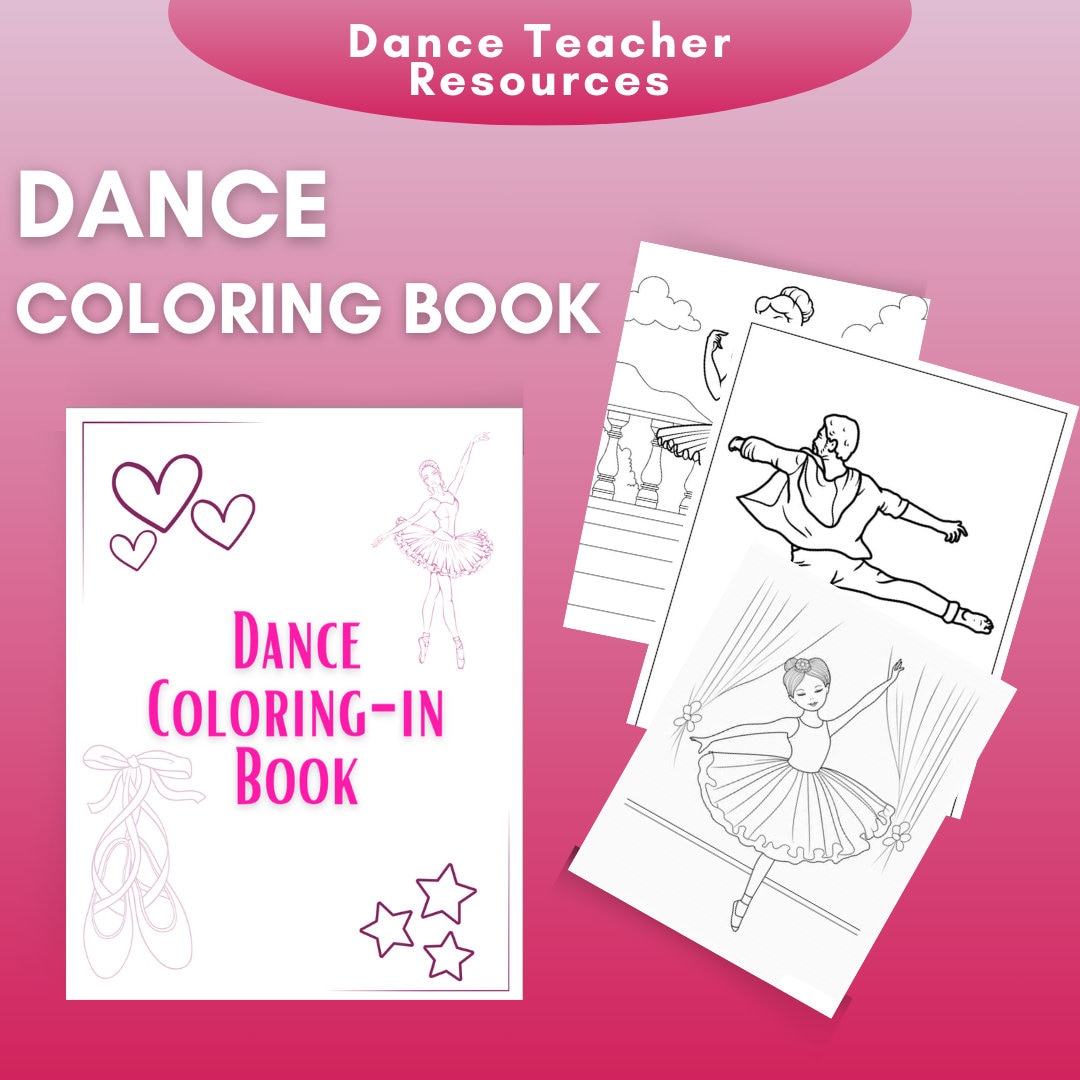 Aerial Silks Dance Kids Coloring Book - Dance Studio Owner Approved ...
