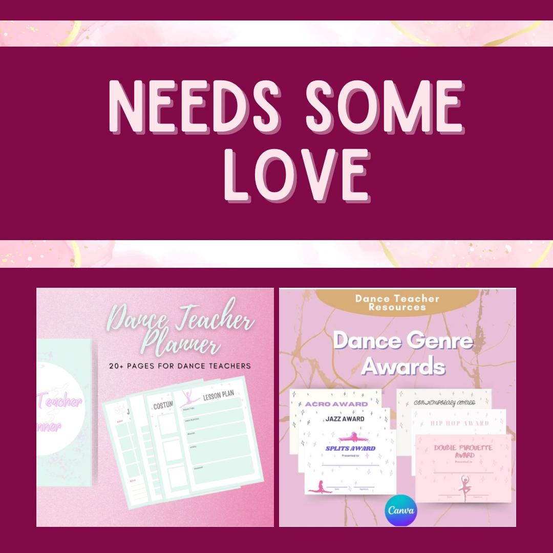 Dance Teacher Lesson Plan / Templates for Dance Studio Owners / Drama ...