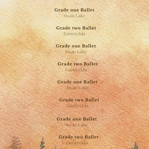 Dance Recital Program Template Bundle | Customizable & Printable PDF ...