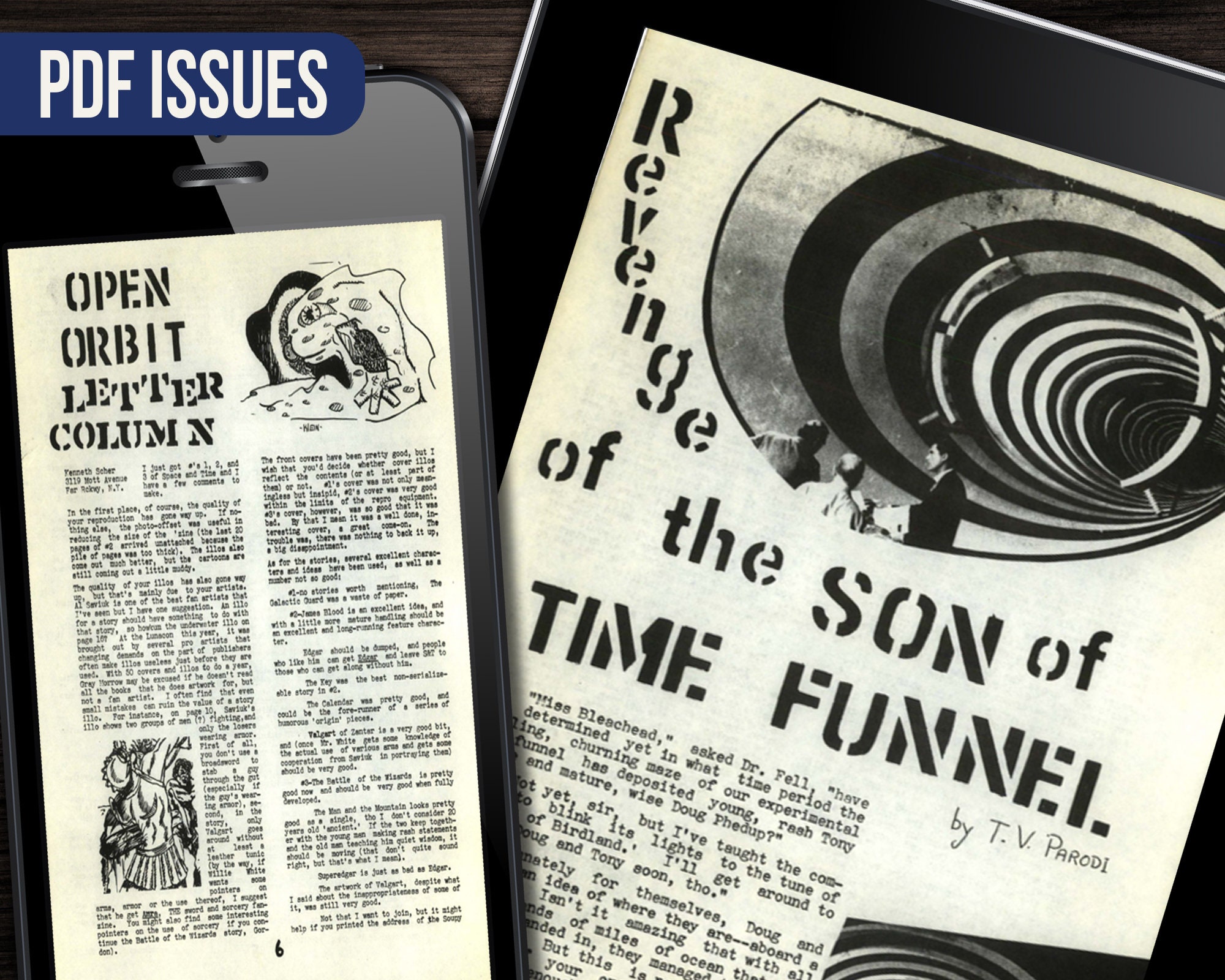 100 Bundle of Space & Time Magazine Collection of Science Fiction ...