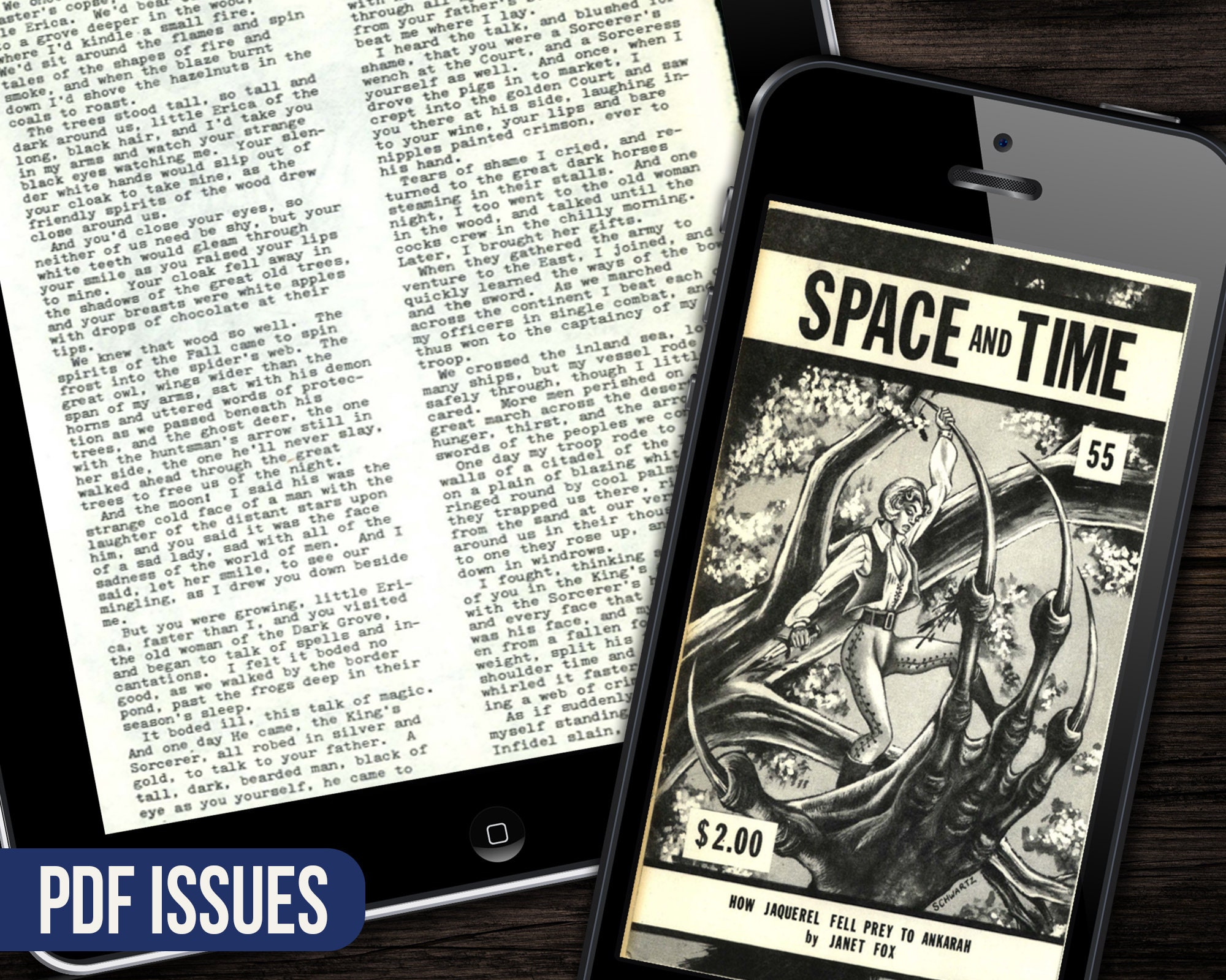 100 Bundle of Space & Time Magazine Collection of Science Fiction ...