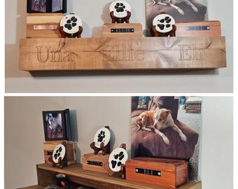 Floating Shelf With Storage Space. - Etsy