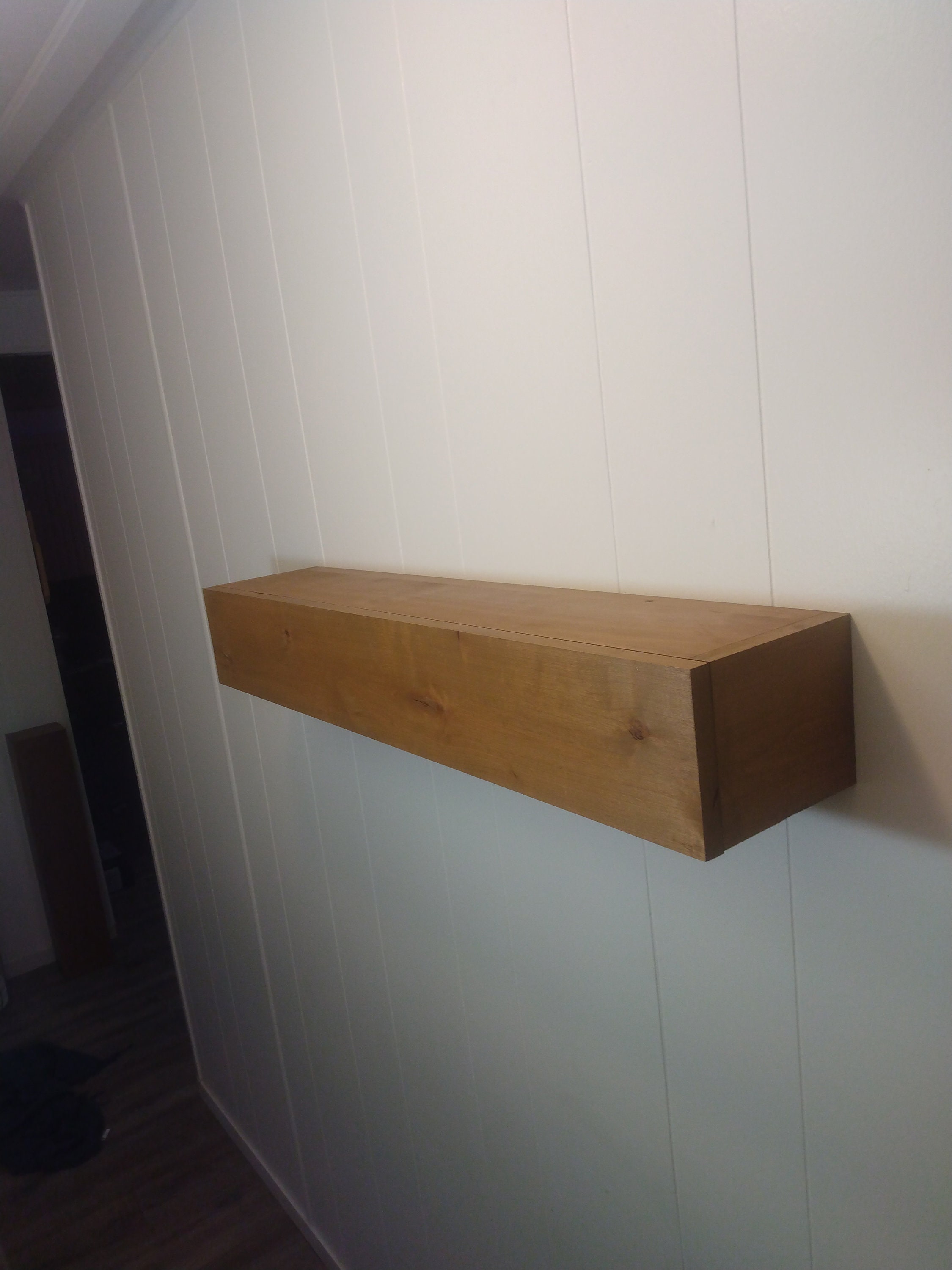 Personalized Floating Shelf With Engraving. - Etsy