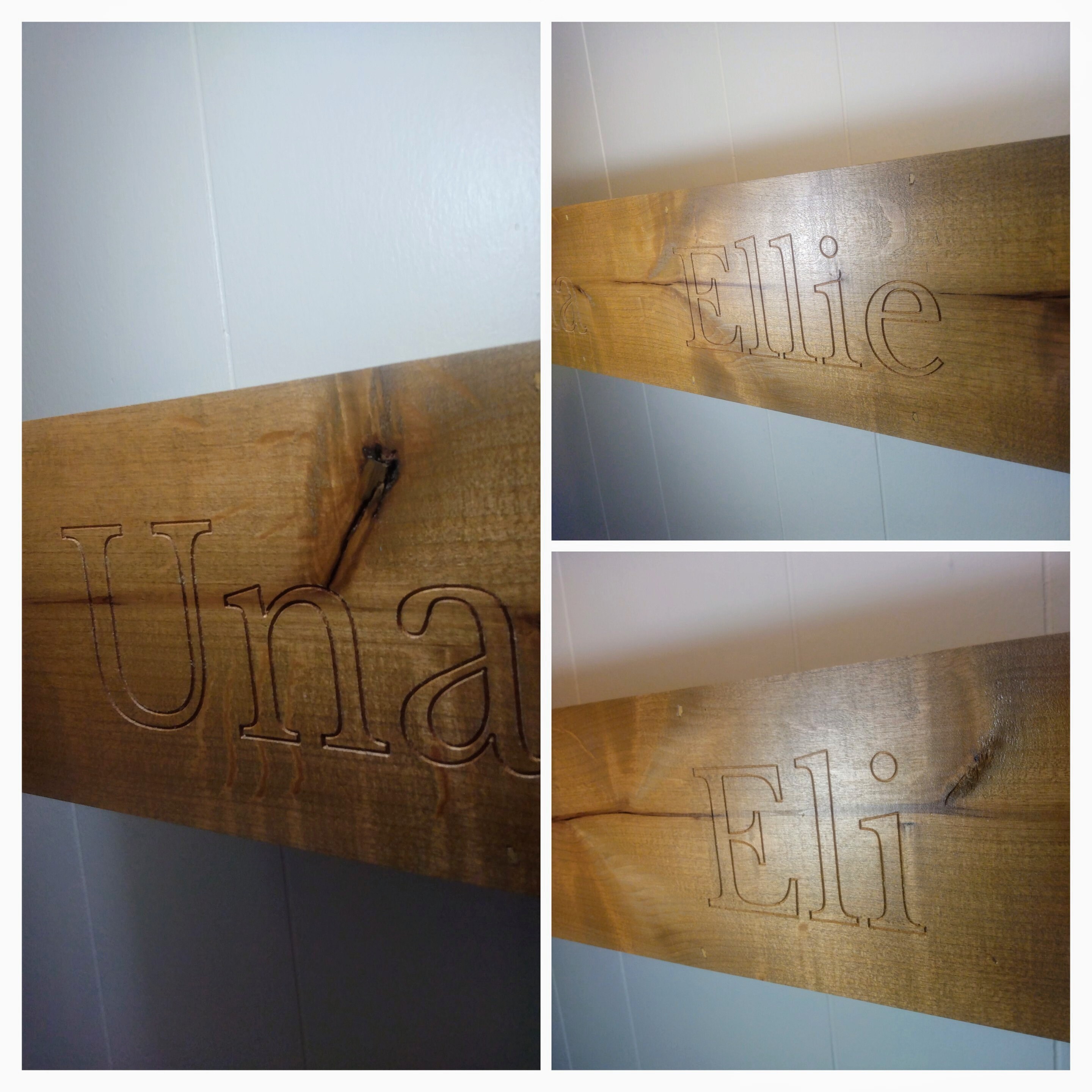 Personalized Floating Shelf With Engraving. - Etsy