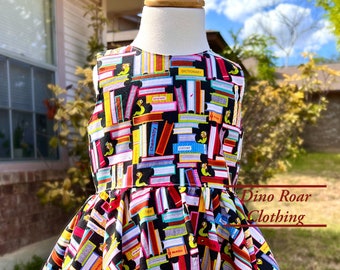 Bookworm Dress - Etsy