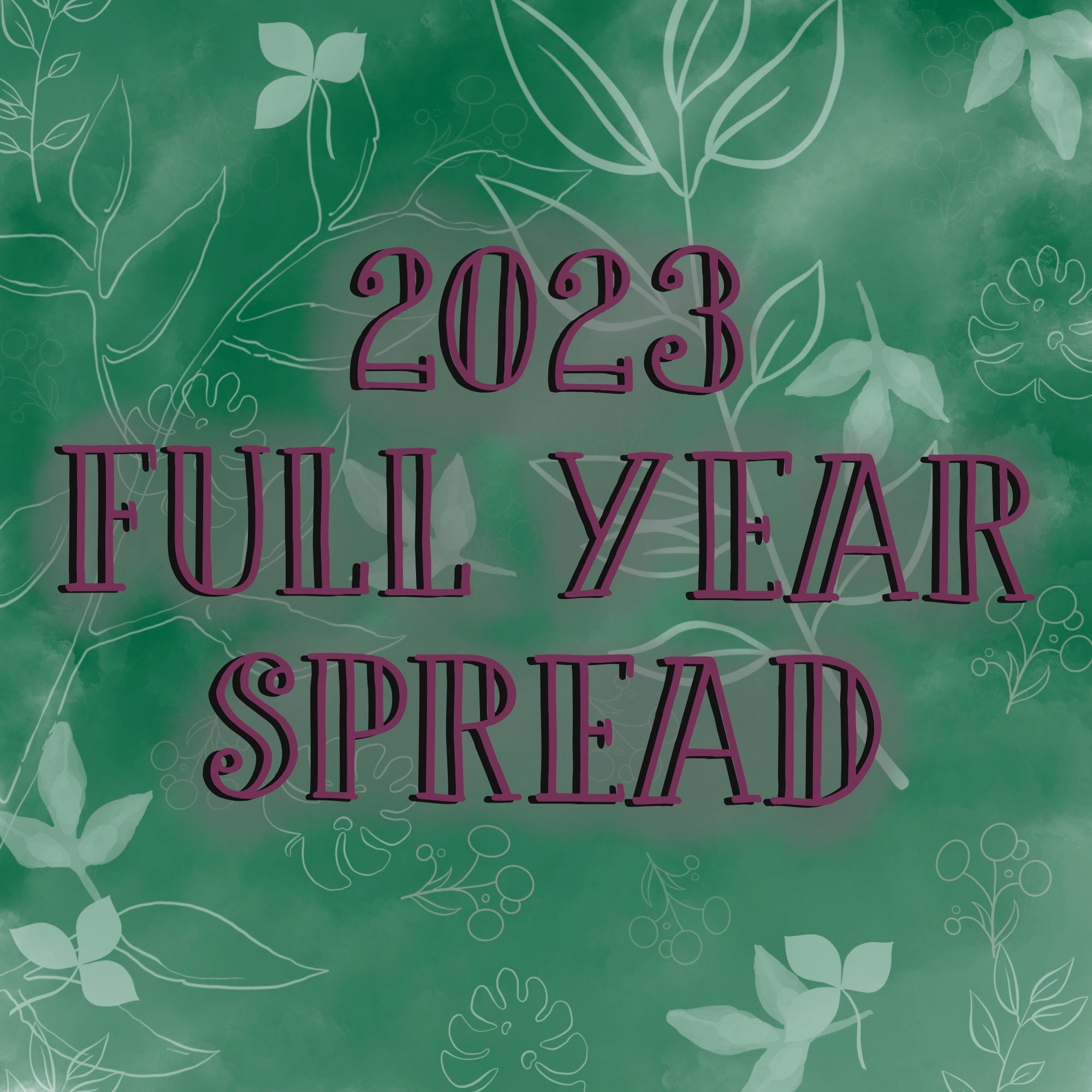 Full 2023 Digital Journal/dot Journal Pages, Printable Journal, Plant ...