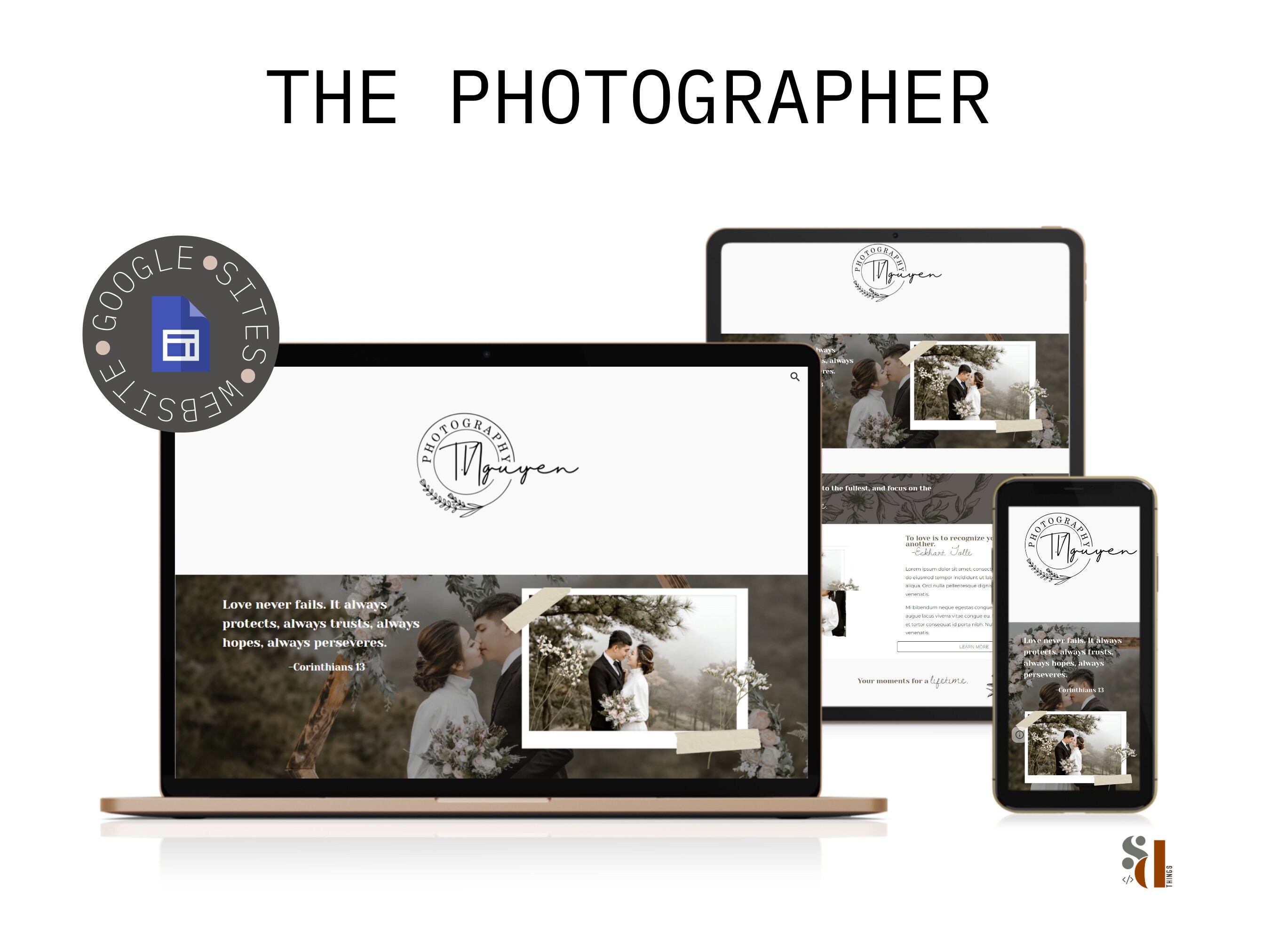 Google Sites Template Earthy Theme for Google Sites - Etsy