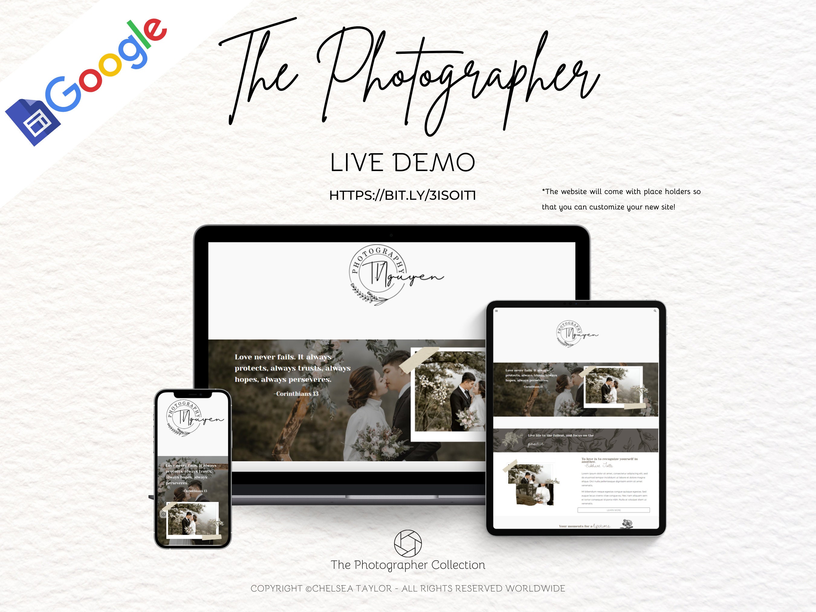 Google Sites Template Earthy Theme for Google Sites - Etsy