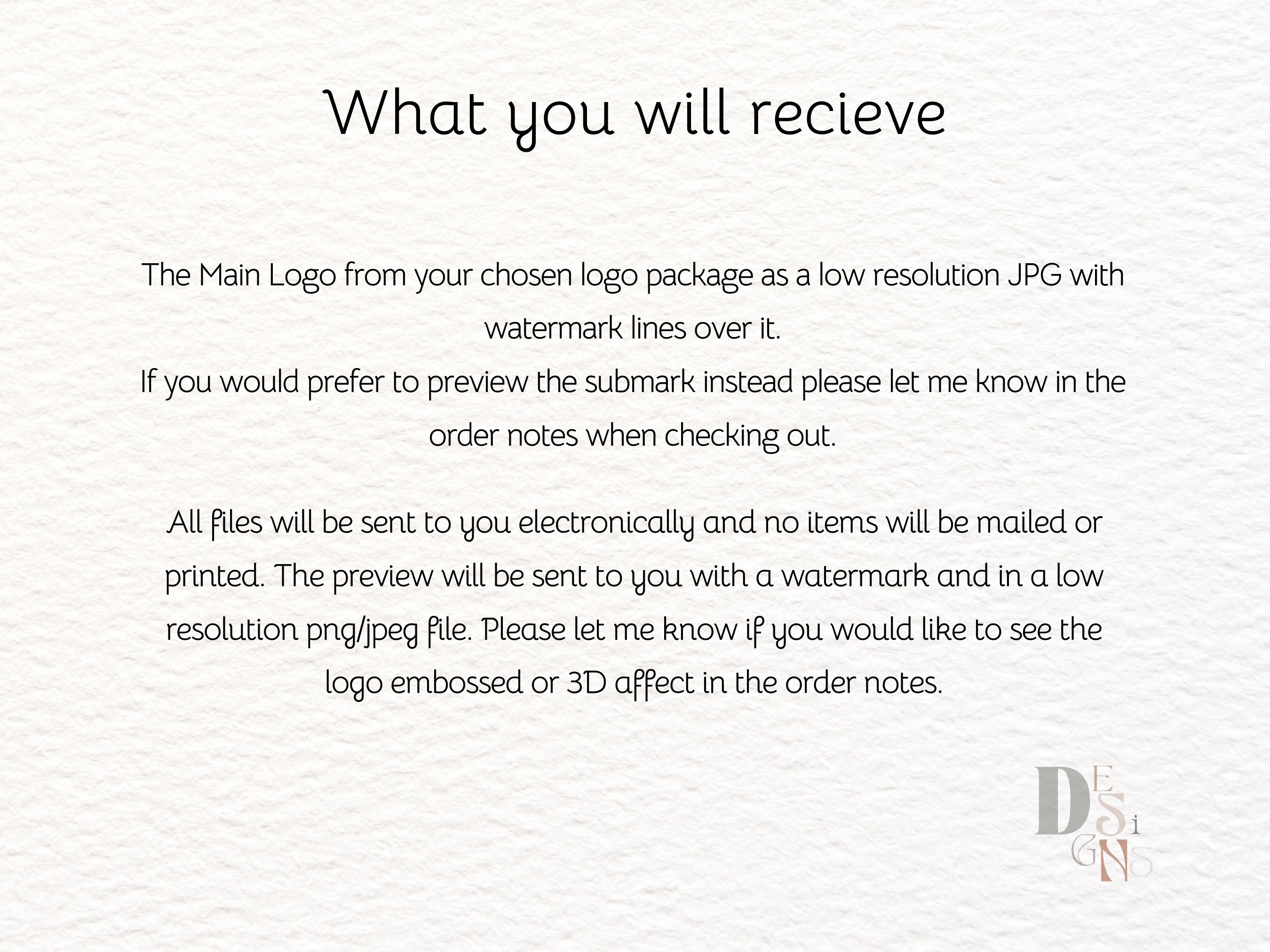 Logo Preview | Pre Made Logo Design | Branding Package | Premade Design ...