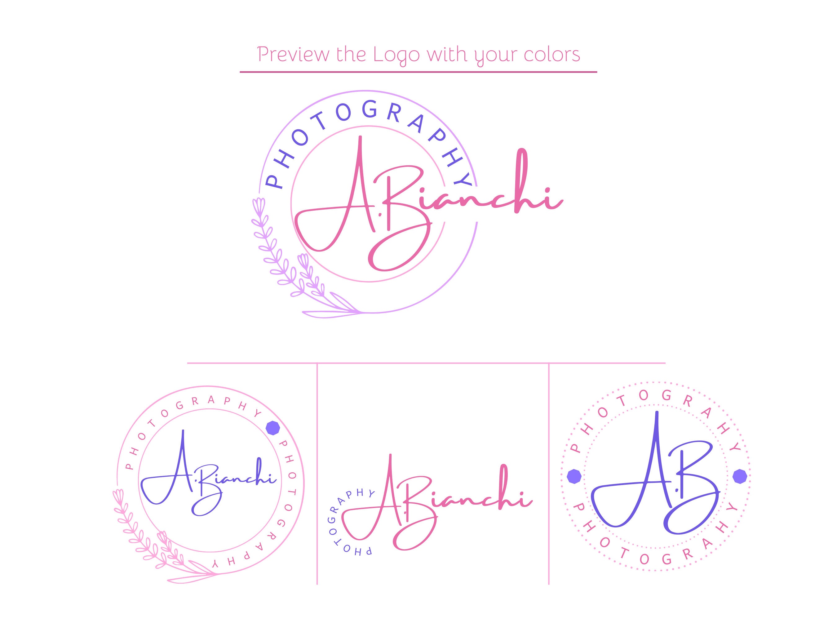 Logo Preview | Pre Made Logo Design | Branding Package | Premade Design ...