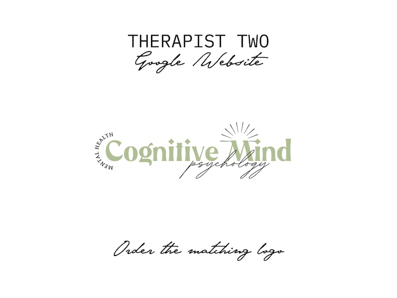 Google Site Template | Green and Cream Theme for Google Sites ...