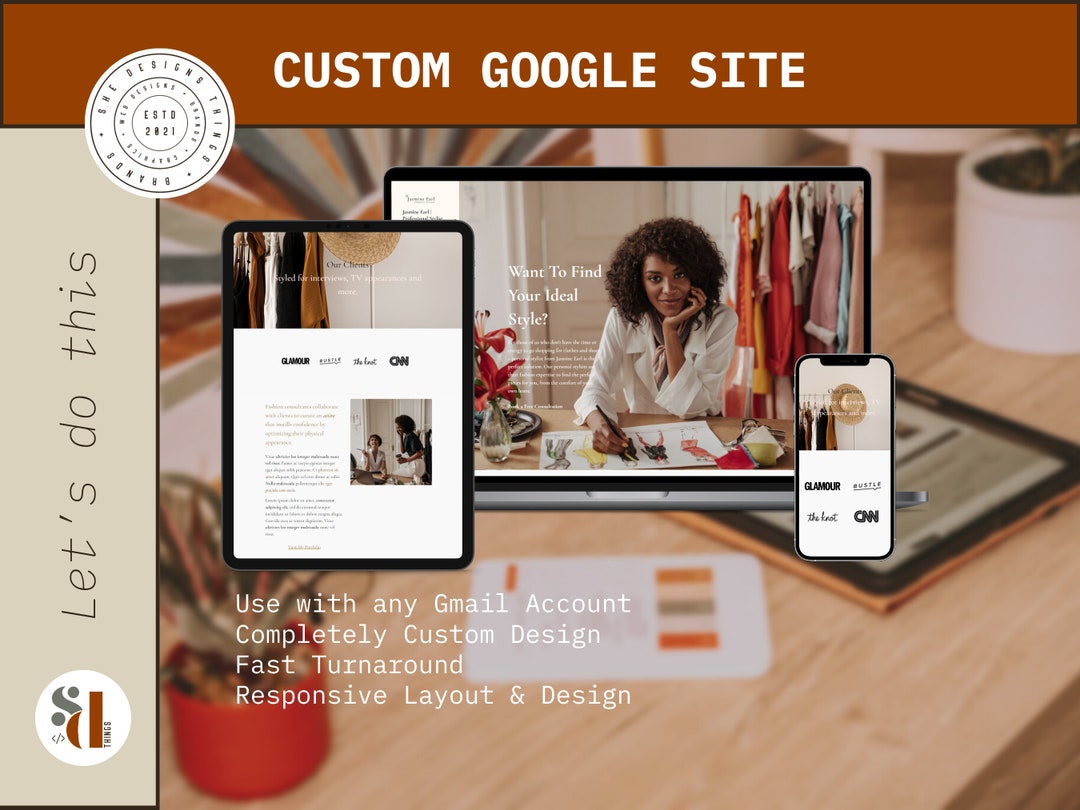 Google Website | Custom Website | Google Sites Template | Web Designer ...