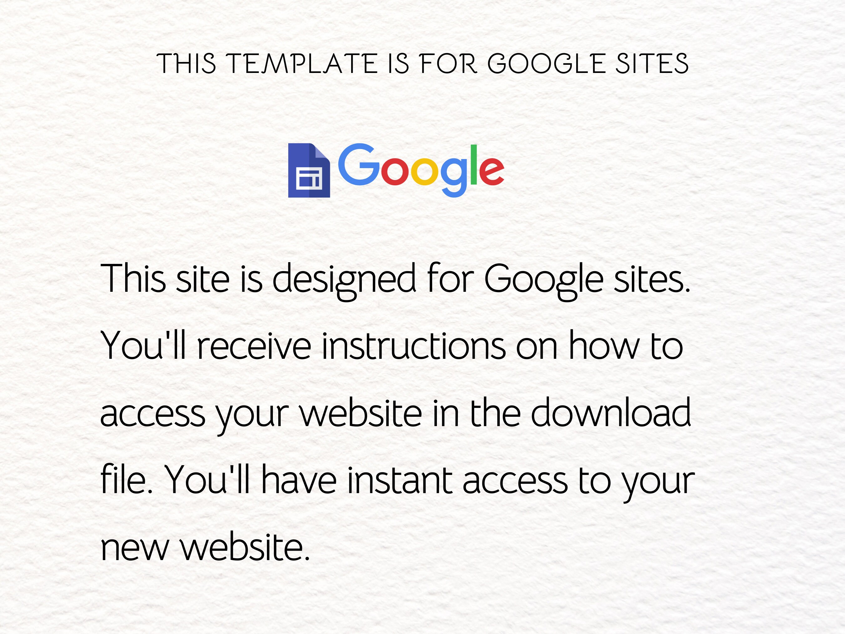 Google Site Template Green and Cream Theme for Google Sites - Etsy