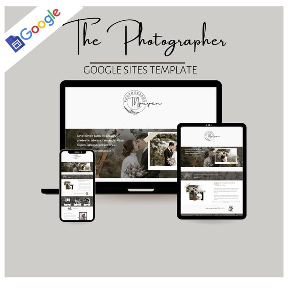 Google Sites Template Earthy Theme for Google Sites | Etsy