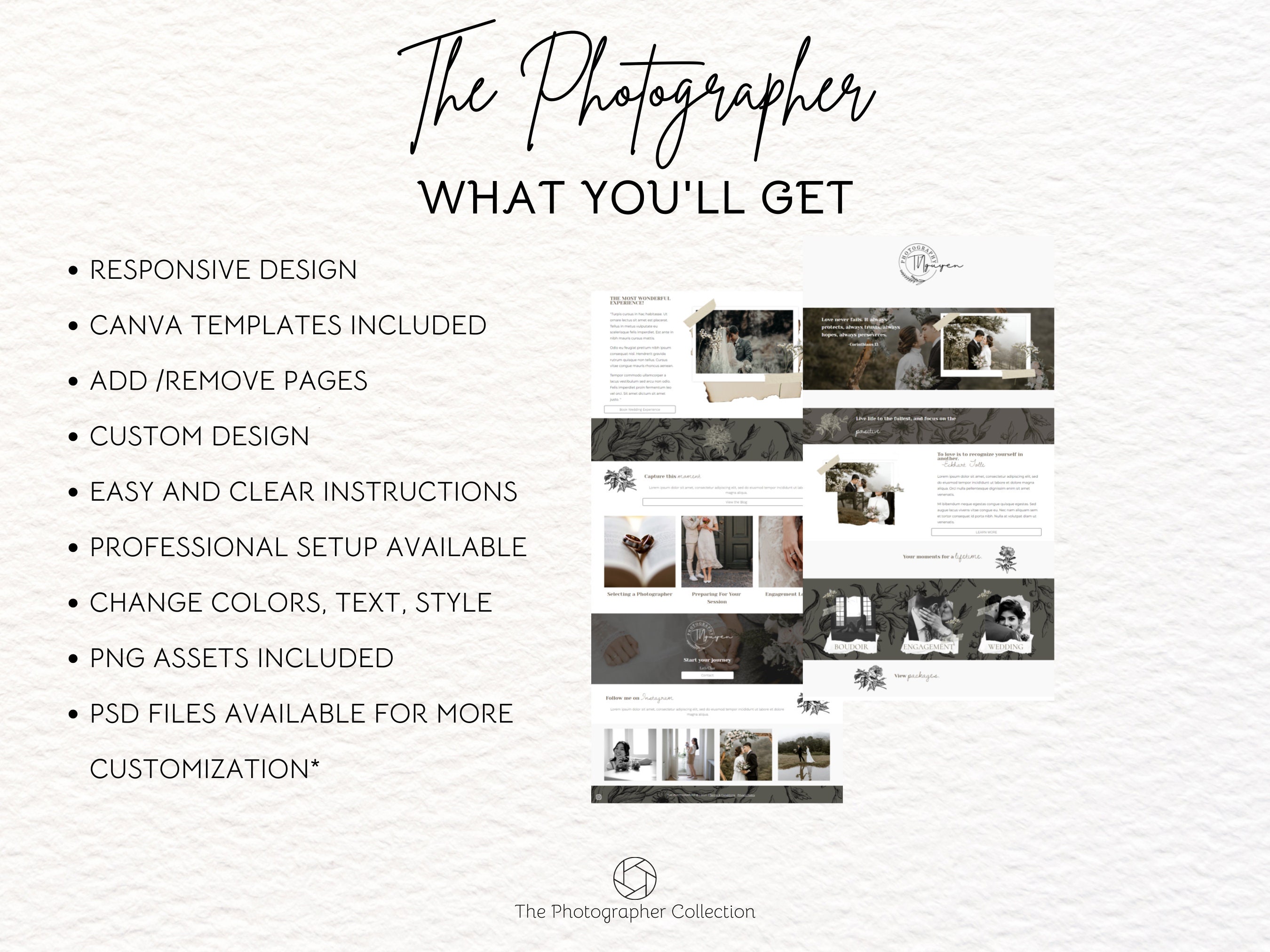 Google Sites Template Earthy Theme for Google Sites - Etsy