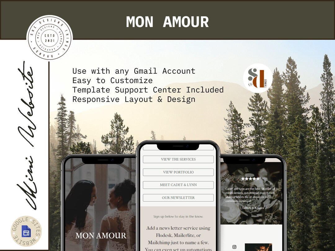 Google Linktree Template | Instagram Landing Page | Link Tree Alternate | Landing Page | Mini ...