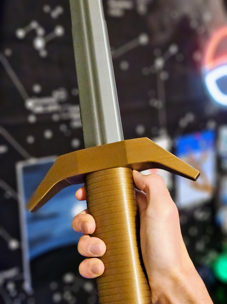 3' 10" Collapsing Broadsword | 3D Printed Cosplay Sword - Etsy