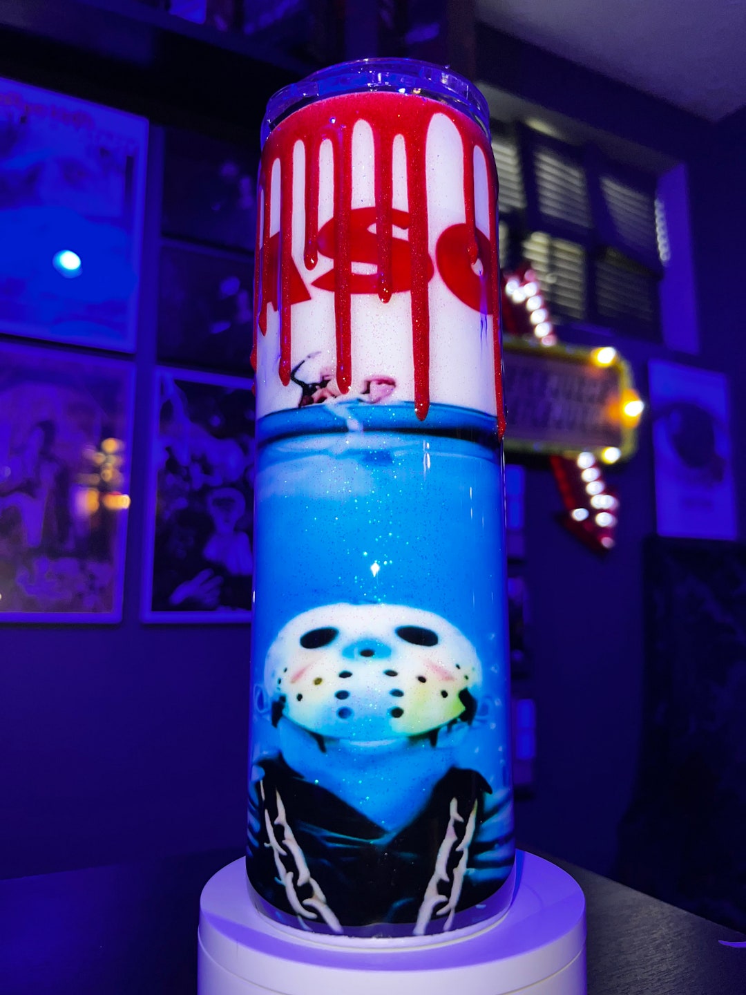 3D Jason Voorhees Friday the 13th jaws Drip - Etsy