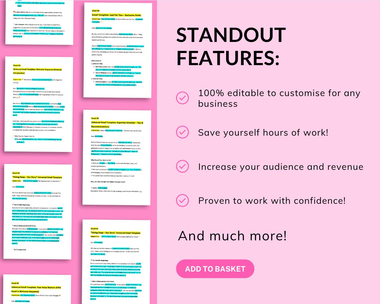 Streamlined Welcome Email Scripts for Successful Marketing Campaigns - Etsy