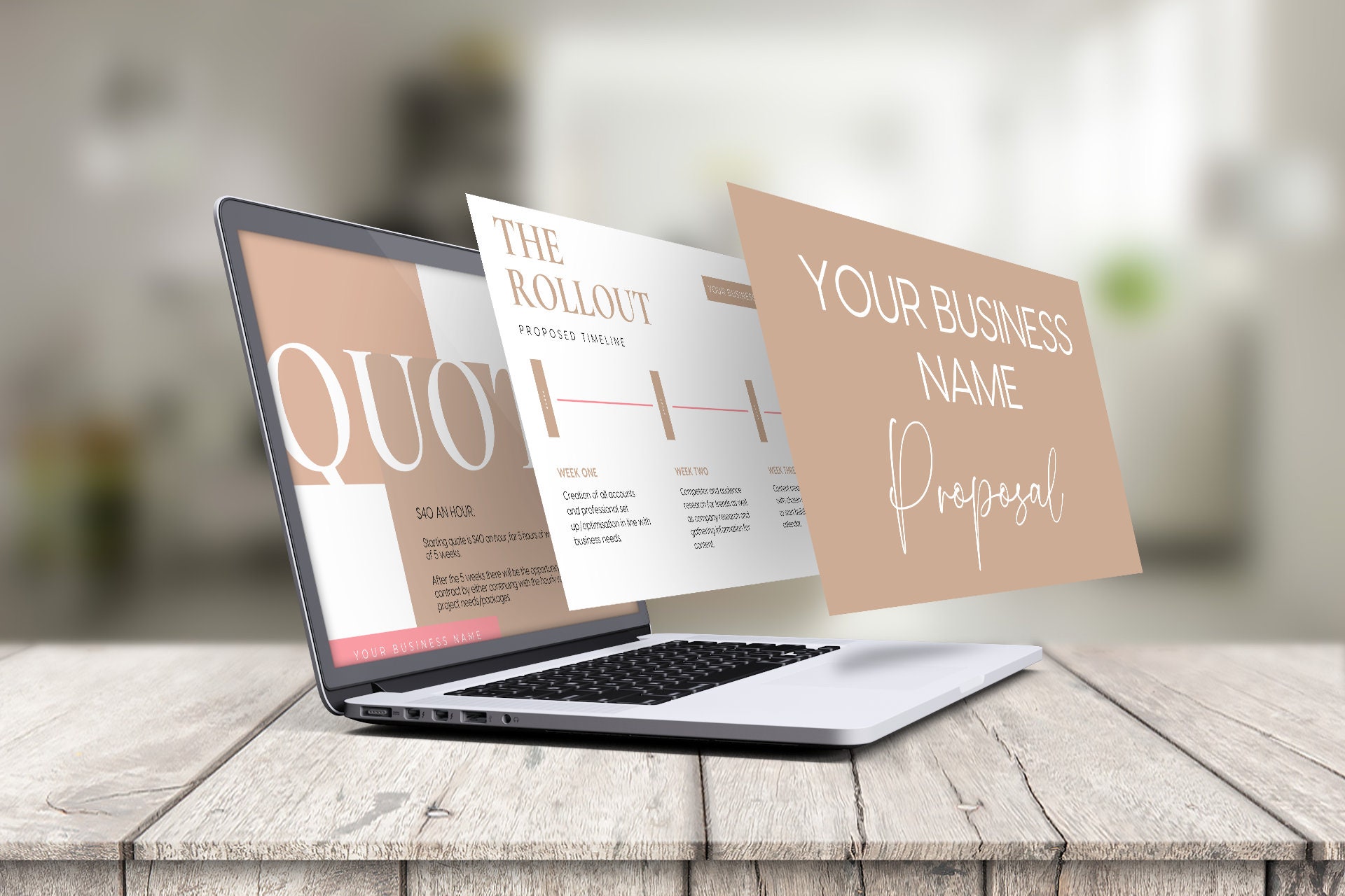 Virtual Assistant Proposal Template / Done for You Canva - Etsy Australia