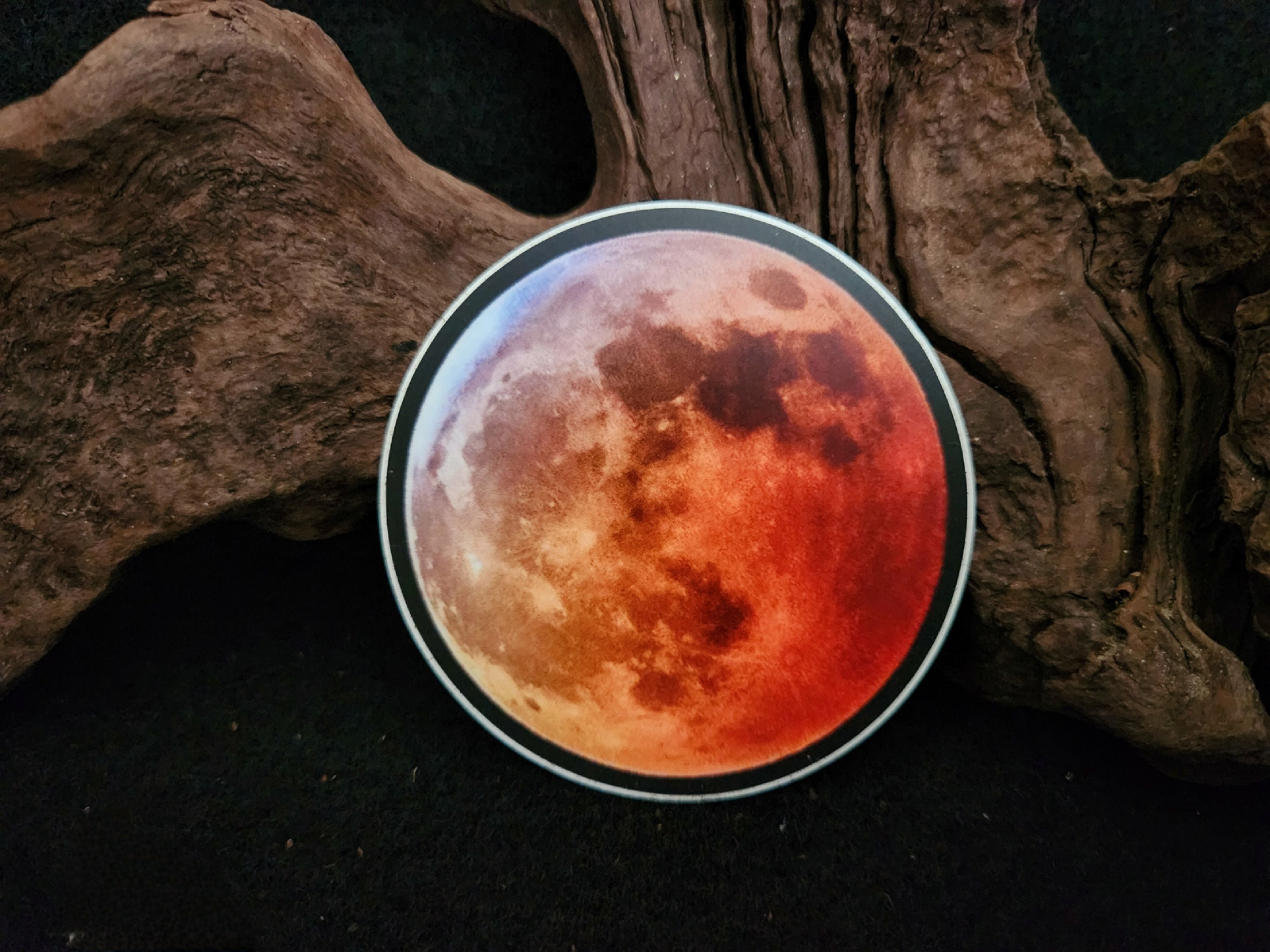 Sticker of the Super Blood Wolf Moon Lunar Eclipse of 2019 - Etsy