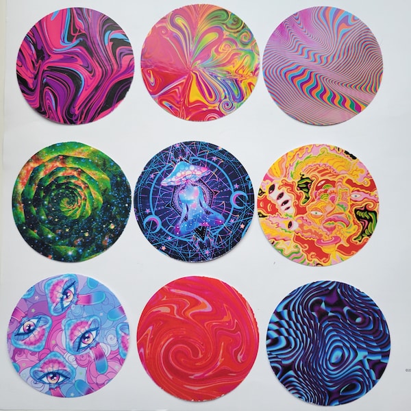 Trippy Sticker - Etsy