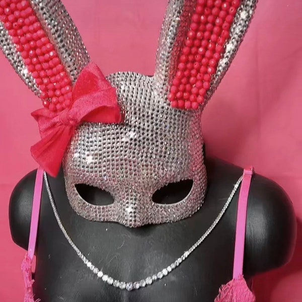 Bunny Mask - Etsy