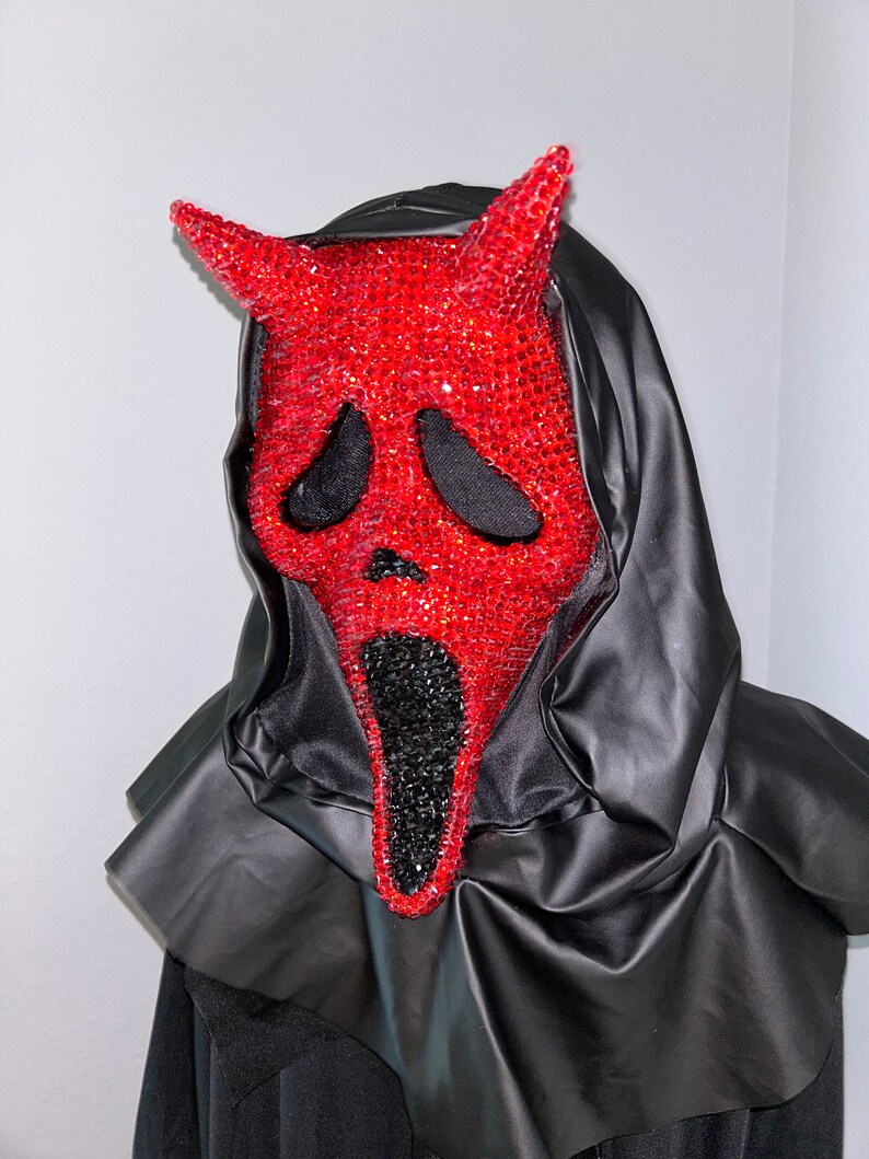 Devil Mask Costume - Etsy