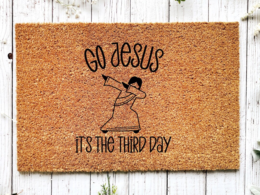 Welcome Mat, Religious Doormat, Housewarming Gift, Home Doormat, Coir ...