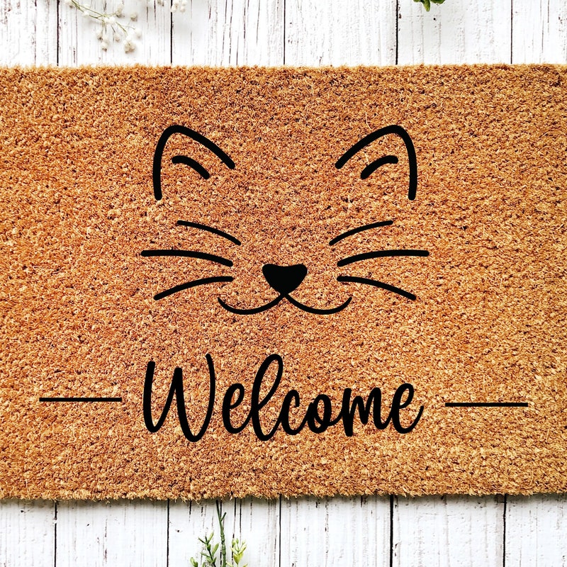Cat Door Mats Outdoor - Etsy
