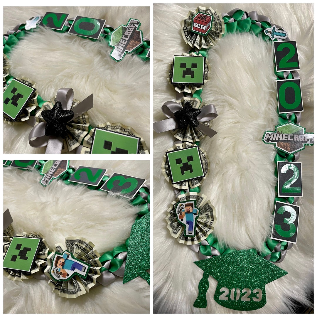 Minecraft inspirado graduación lei 2023 - Etsy México