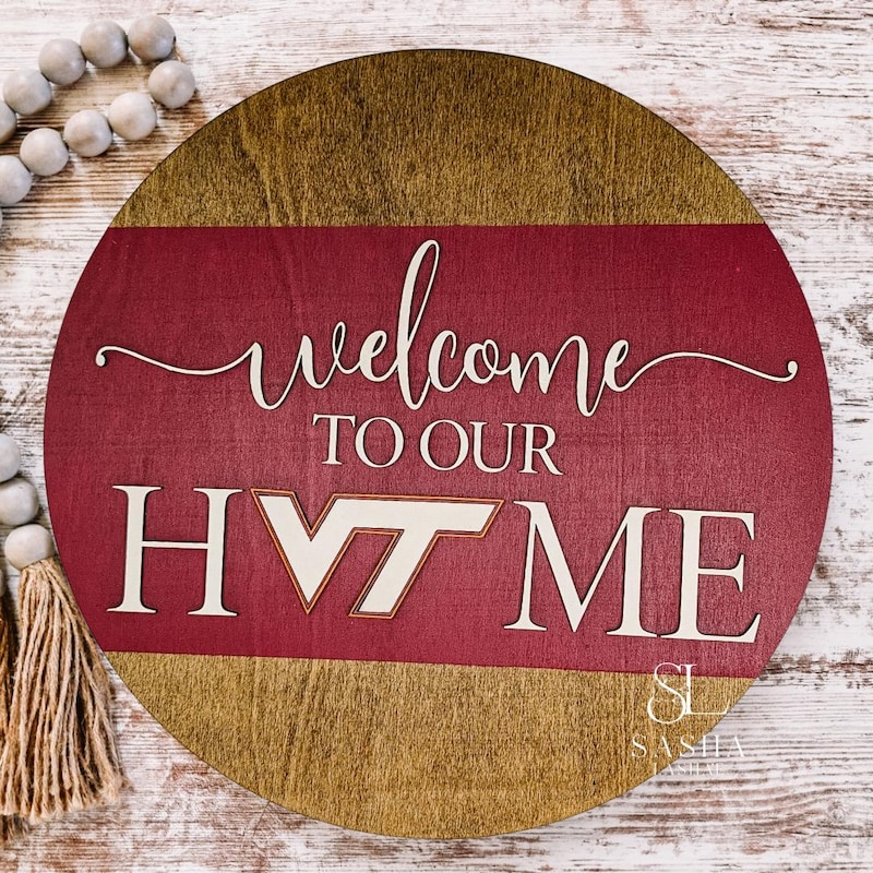 Virginia Tech Wreath - Etsy