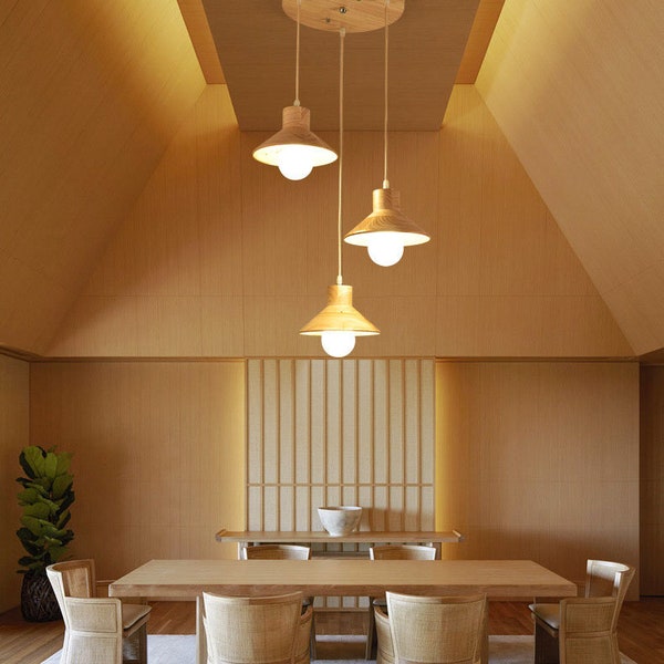 Japanese Ceiling Light - Etsy