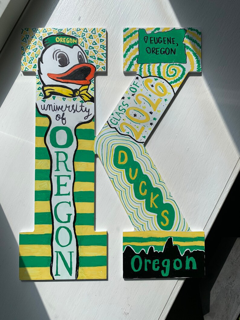 Custom College Letter - Etsy