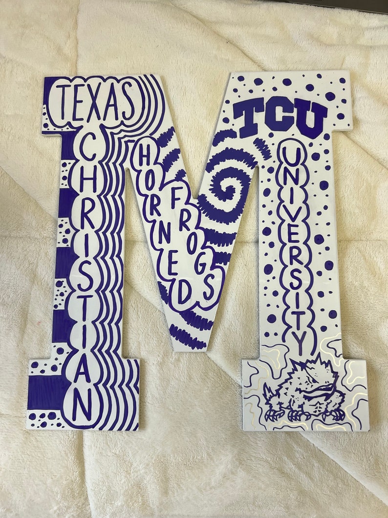 Custom College Letter - Etsy
