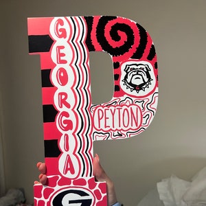 Custom College Letter - Etsy