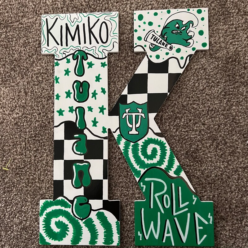 Custom Letter Art - Etsy