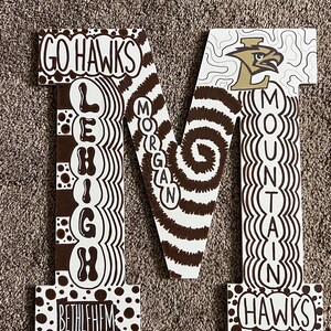 Custom College Letter - Etsy